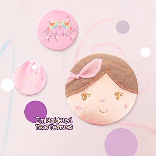 Linzy Toys, Olivia Rag Doll, Soft Plush Doll, Pink, 20 inches (89150-2)