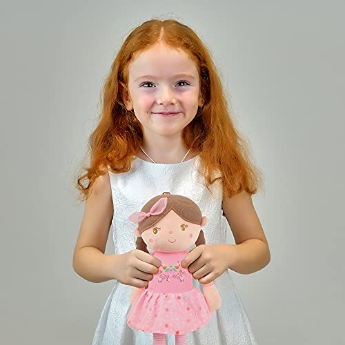 Linzy Toys, Olivia Rag Doll, Soft Plush Doll, Pink, 20 inches (89150-2)