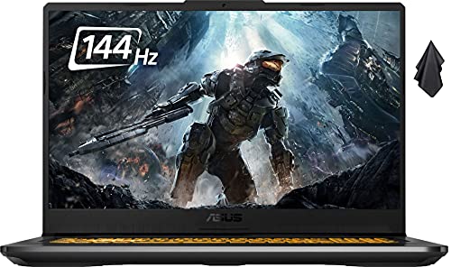 ASUS TUF FX706 VR Ready Gaming Laptop, 17.3" 144Hz FHD, Intel 11th Gen i5-11260H 6-Core Processor, NVIDIA GeForce RTX 3050, 16GB DDR4 RAM, 1TB PCIe SSD, RGB Backlit KB, Win10 + Microfiber Cloth