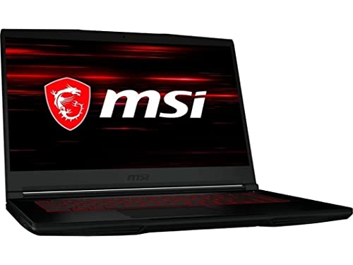 2022 MSI GF63 Thin Gaming 15.6" FHD Laptop, Intel Core i5-10300H Processor, 32GB DDR4 RAM, 2TB PCIe SSD, Backlit Keyboard, GeForce GTX1650 Max-Q Graphics, HDMI, Win 10, Black, 32GB USB Card