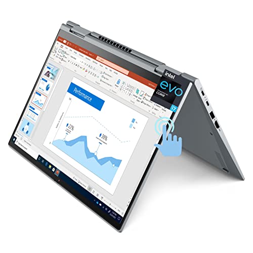 LatestLenovo ThinkPad X1 Yoga Gen 6 14" FHD+Touch Convertible Ultra Laptop, Intel Core EVO i7-1185G7 vPro 32GB RAM 512GB SSD WiFi Bluetooth Webcam Fingerprint 15.6Hrs Battery Win 11 Pro AimCare Sup