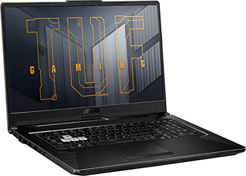 ASUS TUF FX706 VR Ready Gaming Laptop, 17.3" 144Hz FHD, Intel 11th Gen i5-11260H 6-Core Processor, NVIDIA GeForce RTX 3050, 16GB DDR4 RAM, 1TB PCIe SSD, RGB Backlit KB, Win10 + Microfiber Cloth
