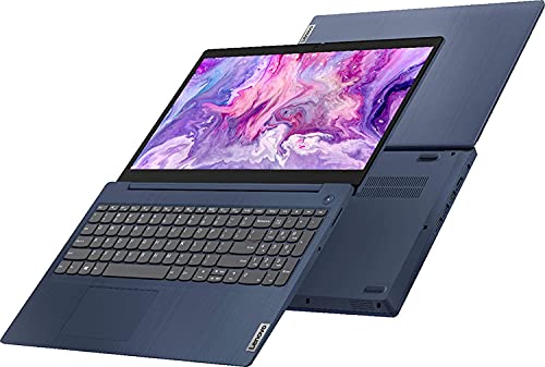 Lenovo IdeaPad 3 15.6" HD Touchscreen Slim and Light Laptop, Intel Core i3-10110U Processor, 8GB Memory, 256GB SSD, HDMI, Webcam, WiFi, Bluetooth, Windows 10 S, Abyss Blue, IFT 32GB USB Drive