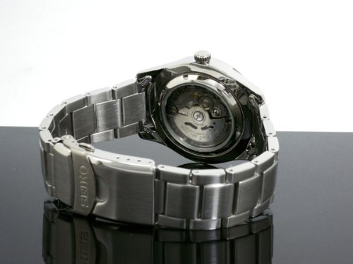 SEIKO Men's self-Winding Watch Made in Japan Black SNZG13J1
