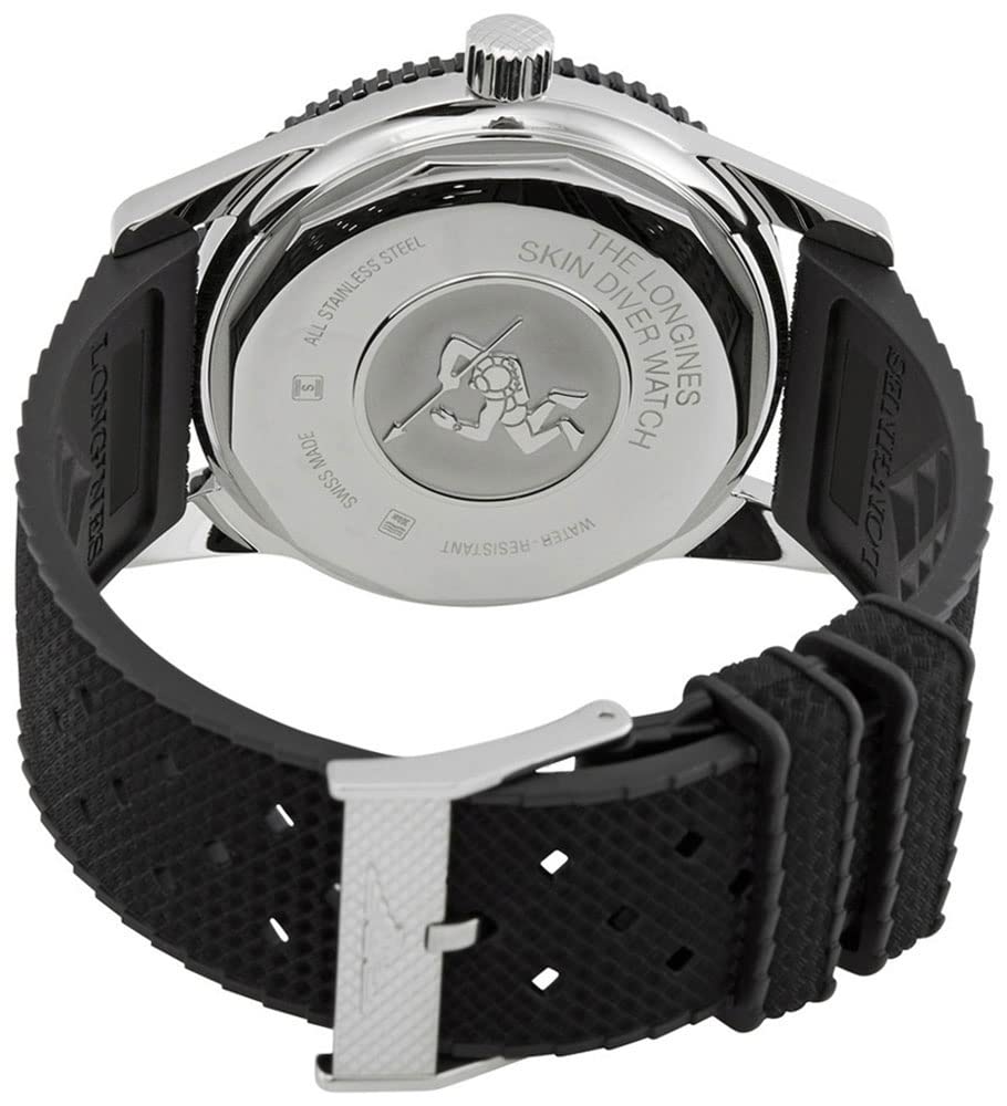 Longines Heritage Automatic Black Dial Men's Watch L2.822.4.56.9