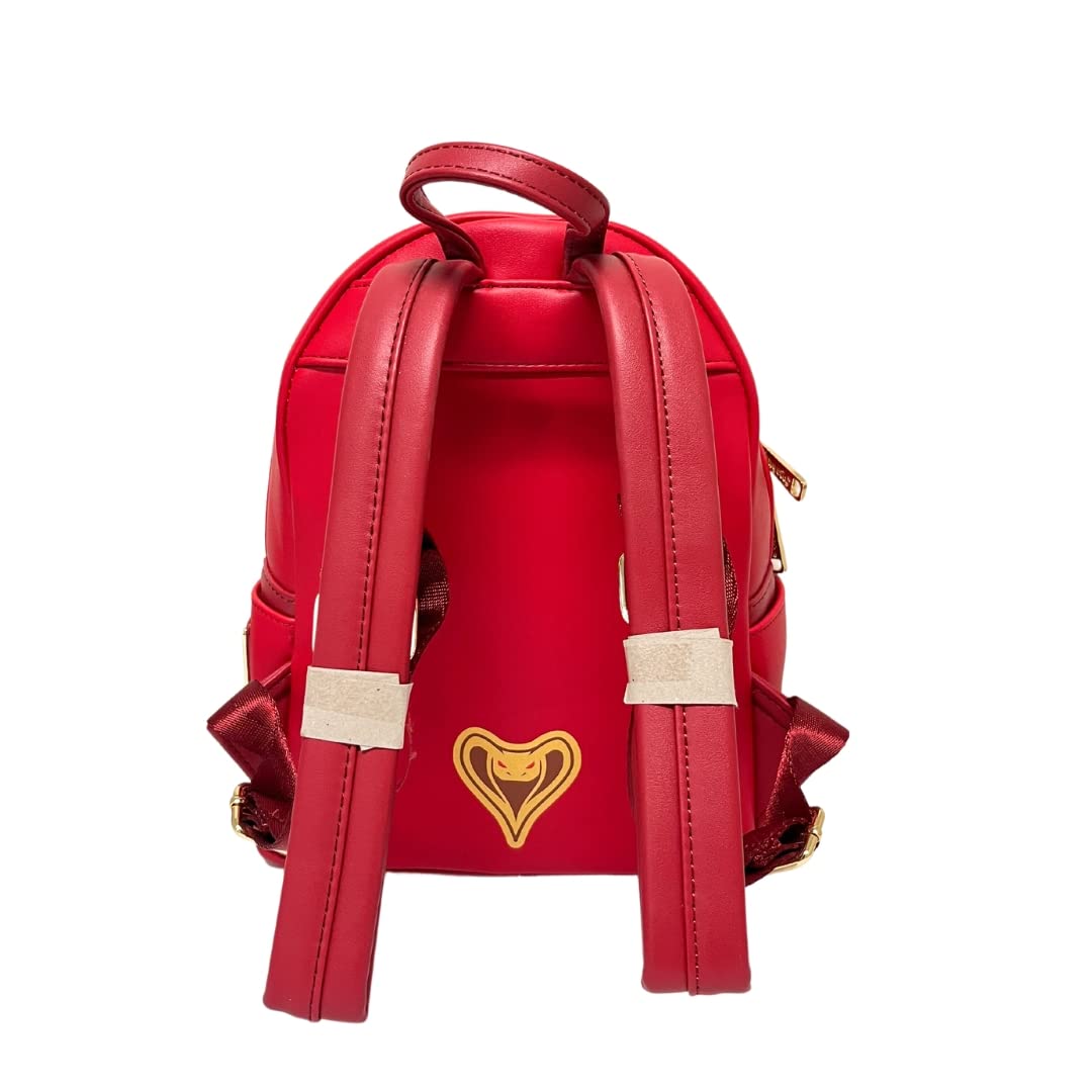 Loungefly Exclusive Disney Aladdin Jasmine and Jafar Snake Double Strap Shoulder Bag