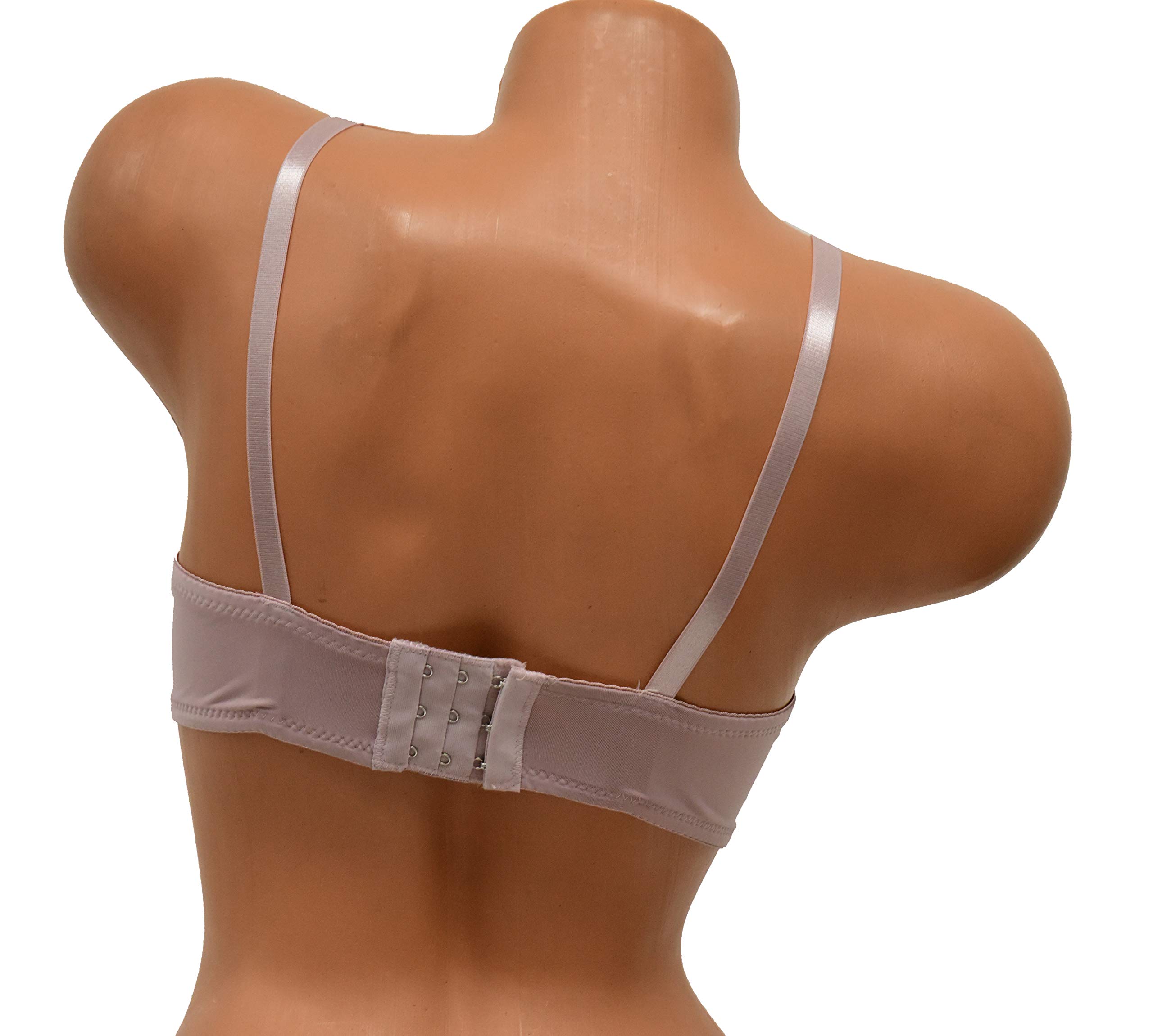 Viola's Secret Women's Bras 6 Pack T-Shirt Bra B, C, D, DD Cup (40C)