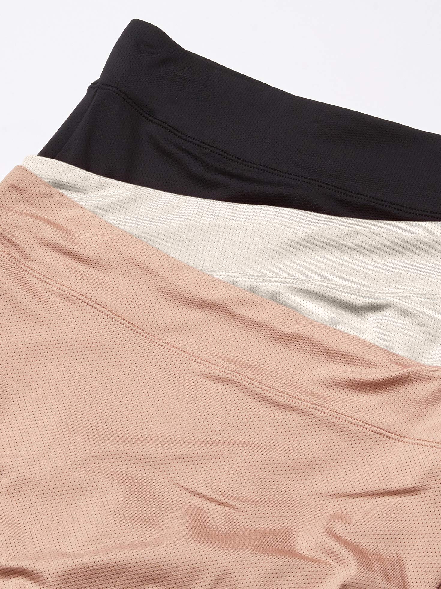 Warner's womens Blissful Benefits Breathable Moisture-wicking Microfiber Brief Rs4963w Underwear, Toasted Almond/Butterscotch/Black, Large US