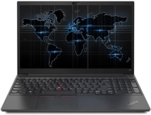 Lenovo ThinkPad E15 Gen 3 Business Laptop, 15.6" Full HD Screen, AMD Ryzen 5 5500U Processor, 16GB DDR4 RAM, 256GB SSD, Wi-Fi 6, HDMI, Bluetooth, RJ-45, Windows 10 Pro, Black