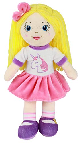 Playtime by Eimmie 14” Soft Baby Doll - Plush Rag Dolls for 2 Year Old Girls & Boys, Toddler & Infants - Washable & Sensory Fabric Body - 3pc Set