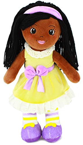 Playtime by Eimmie 14” Soft Baby Doll - Plush Rag Dolls for 2 Year Old Girls & Boys, Toddler & Infants - Washable & Sensory Fabric Body - 3pc Set