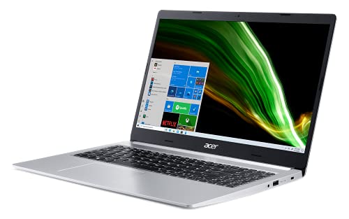 Acer Aspire 5 A515-45-R1YC Slim Laptop | 15.6" Full HD IPS | AMD Ryzen 5 5500U Hexa-Core Mobile Processor | 8GB DDR4 | 256GB NVMe SSD | WiFi 6 | Backlit KB | Windows 10 Home