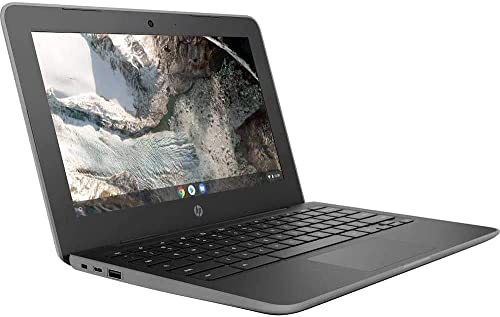 HP Chromebook 11 G7 Education Edition - Intel Celeron N4000 / 1.1 GHz - Chrome OS - UHD Graphics 600 - 4 GB RAM - 32 GB eMMC - 11.6" IPS Touchscreen (HD) - Wi-Fi 5 - Chalkboard Gray (Renewed)