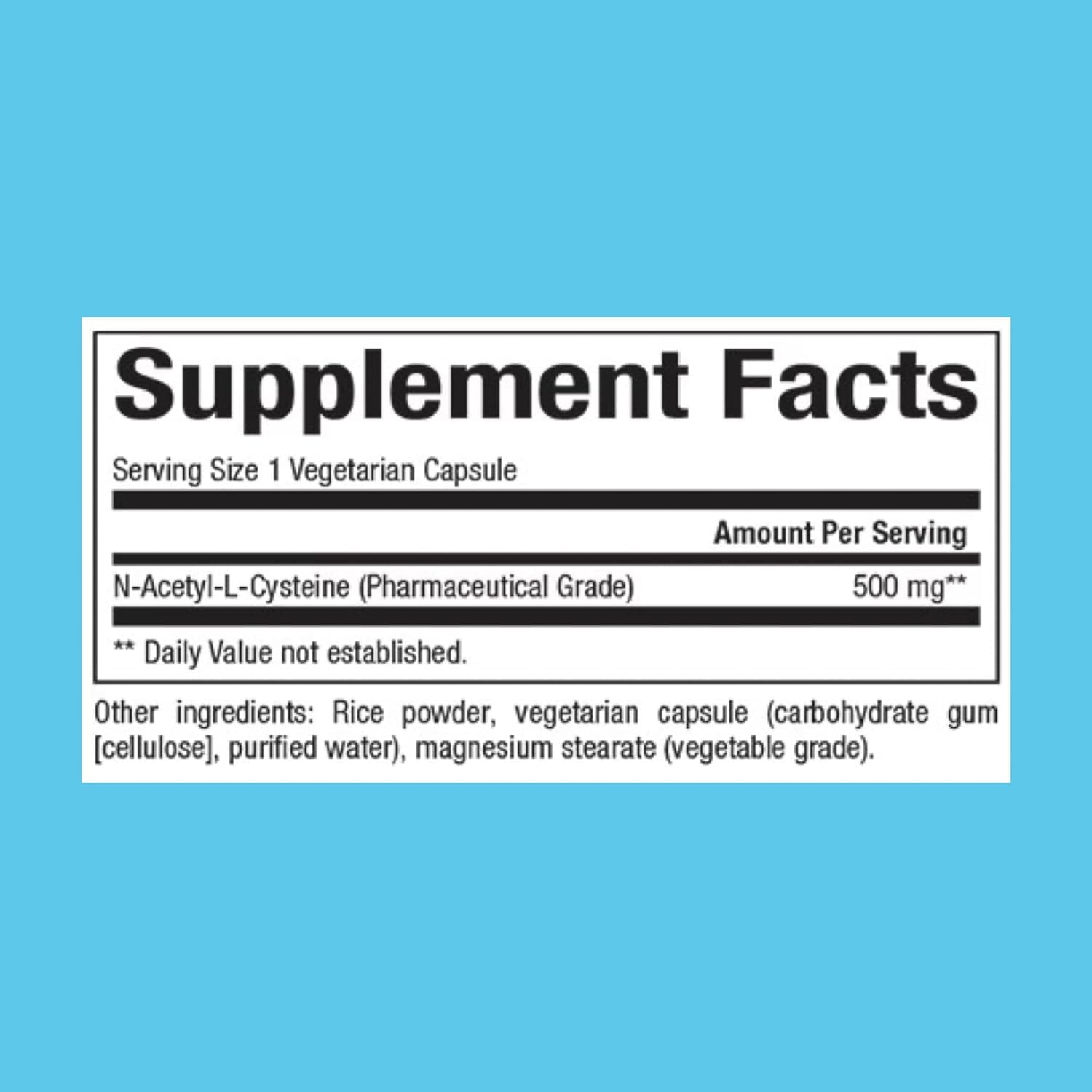 Natural Factors N-Acetyl-L-Cysteine 500 mg, Superior Antioxidant Support for Respiratory & Immune Systems, 90 Capsules