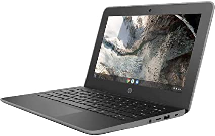 HP Chromebook 11 G7 Education Edition - Intel Celeron N4000 / 1.1 GHz - Chrome OS - UHD Graphics 600 - 4 GB RAM - 32 GB eMMC - 11.6" IPS Touchscreen (HD) - Wi-Fi 5 - Chalkboard Gray (Renewed)