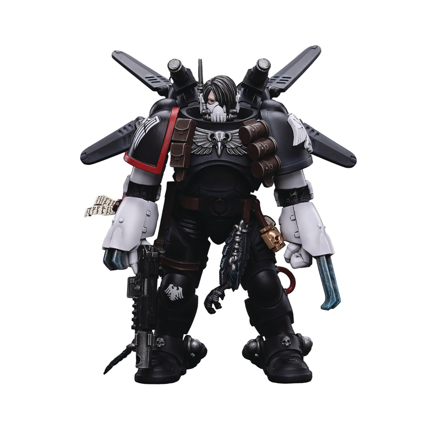 JoyToy Warhammer 40K: Raven Guard Chapter Kayvaan Shrike 1:18 Scale Figure