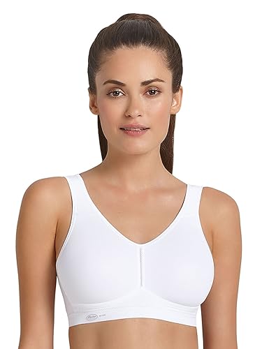 Anita Women's Wire Free Seamless Sports Bra 5521 (Pack of 2) Skin White 40 C