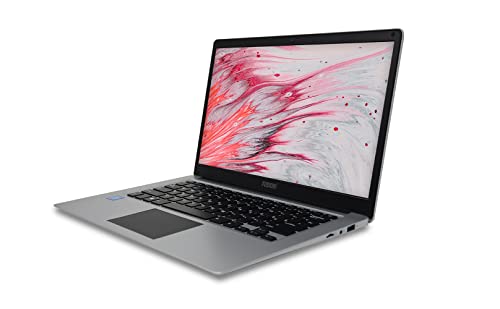 Fusion5 14.1" T90 N4 Intel Quad Core Windows 11 Home Laptop (Intel Celeron, N4120 Quad Core, 64Gb eMMC, 4GB RAM, Windows 11, DualBand WiFi, Webcam, 2X USB 3.0, Mini HDMI)