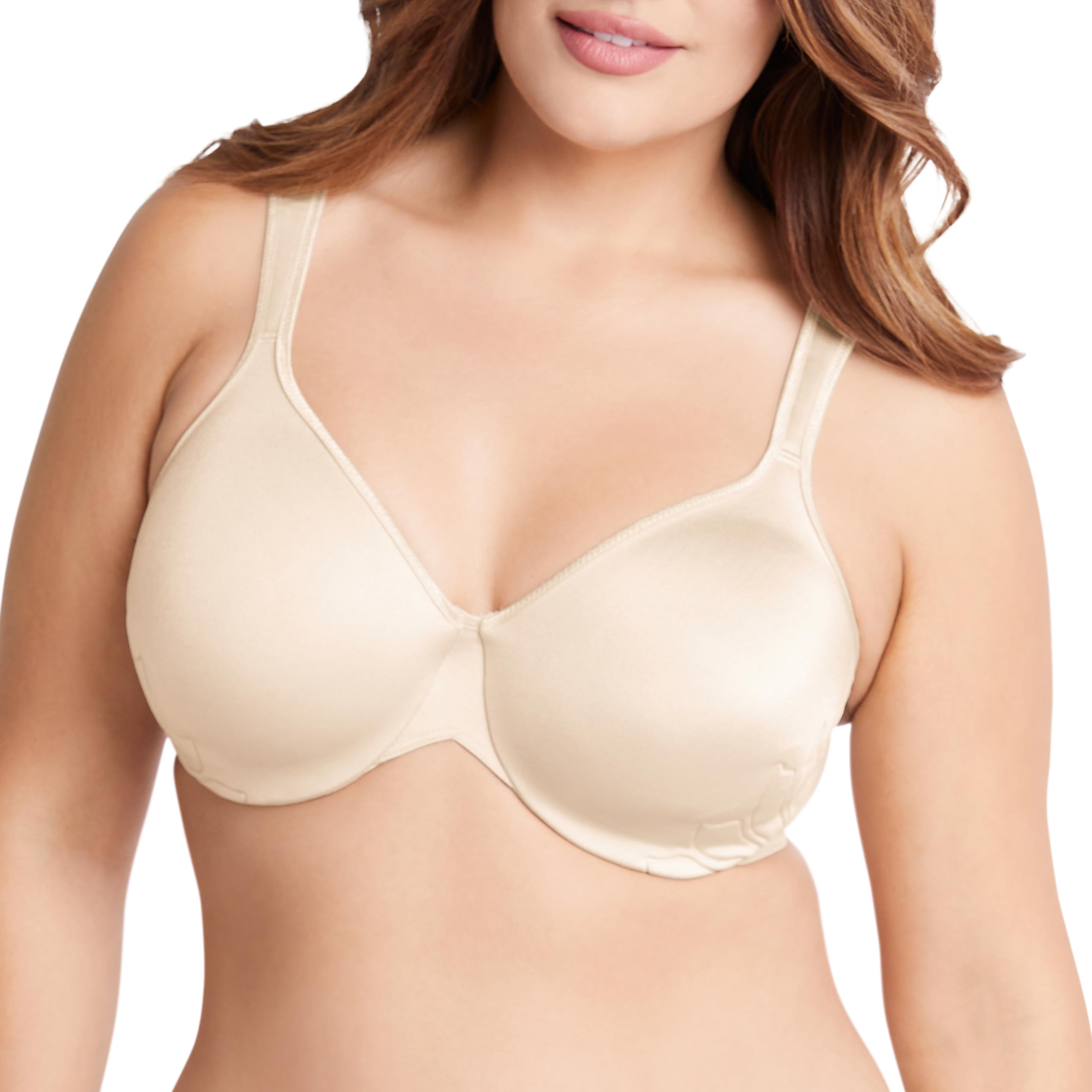 Bali Women's Live It Up Seamless Underwire Bra, Soft Taupe,40 C US