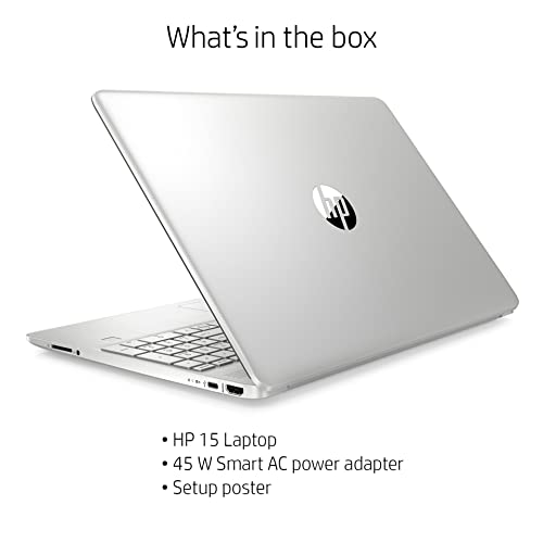 Newest HP 15 Laptop, Intel Core i3-1125G4 Quad-core Processor (Beats i7-1065G7), Intel UHD Graphics, 15.6" Anti-glare Display, Online Conference Ready, Fast Charge, Windows 11(16GB RAM | 1TB SSD)