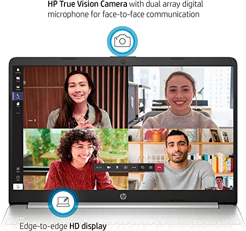 Newest HP 15 Laptop, Intel Core i3-1125G4 Quad-core Processor (Beats i7-1065G7), Intel UHD Graphics, 15.6" Anti-glare Display, Online Conference Ready, Fast Charge, Windows 11(16GB RAM | 1TB SSD)
