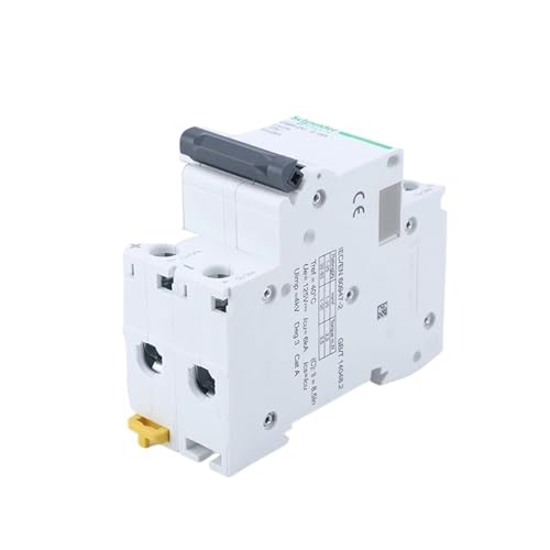 2pcs Multi 9 IC65N-DC MCB 2P DC Miniature Circuit Breaker C 1A 2A 3A 4A 6A 8A 10A 16A 20A 25A 32A 40A 50A 63A 80A (Size : 2, Color : 63A)