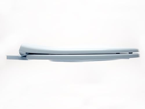 Bath Décor 2Q1R6-40 Deluxe Slow Close Plastic Toilet Seat with Vari-Adjust Lok-Down R'N'C Hinge and Quik-Lok Mounting Hardware, Round, Dresden Blue
