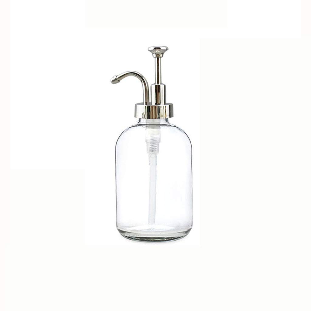 Soap Dispenser Hand Soap Dispenser Household Foam Bottle Hand Soap Bottle Large Capacity Lotion Hand Soap Bottle Sub-Bottling Cleanser Bottle（500ml） Manual Soap Dispenser Soap Dispenser with Pump