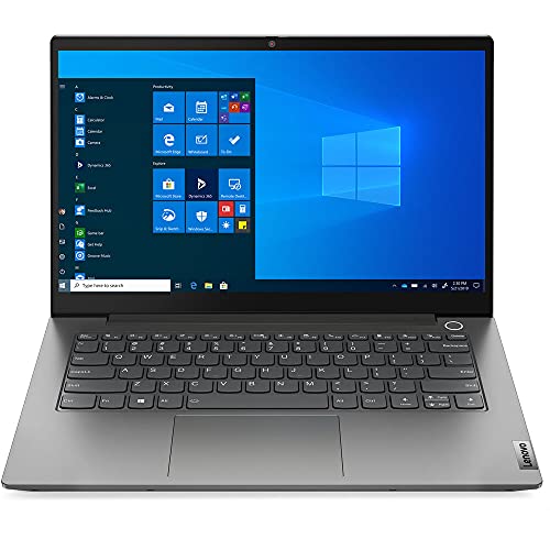 2021 Lenovo ThinkBook 14 Gen 2, 11th gen Intel i7-1165G7, 512GB SSD, 8GB DDR4 RAM, 14" FHD (1920 x 1080) IPS, Anti-Glare, Thunderbolt 4, Win 10 Pro - Mineral Grey