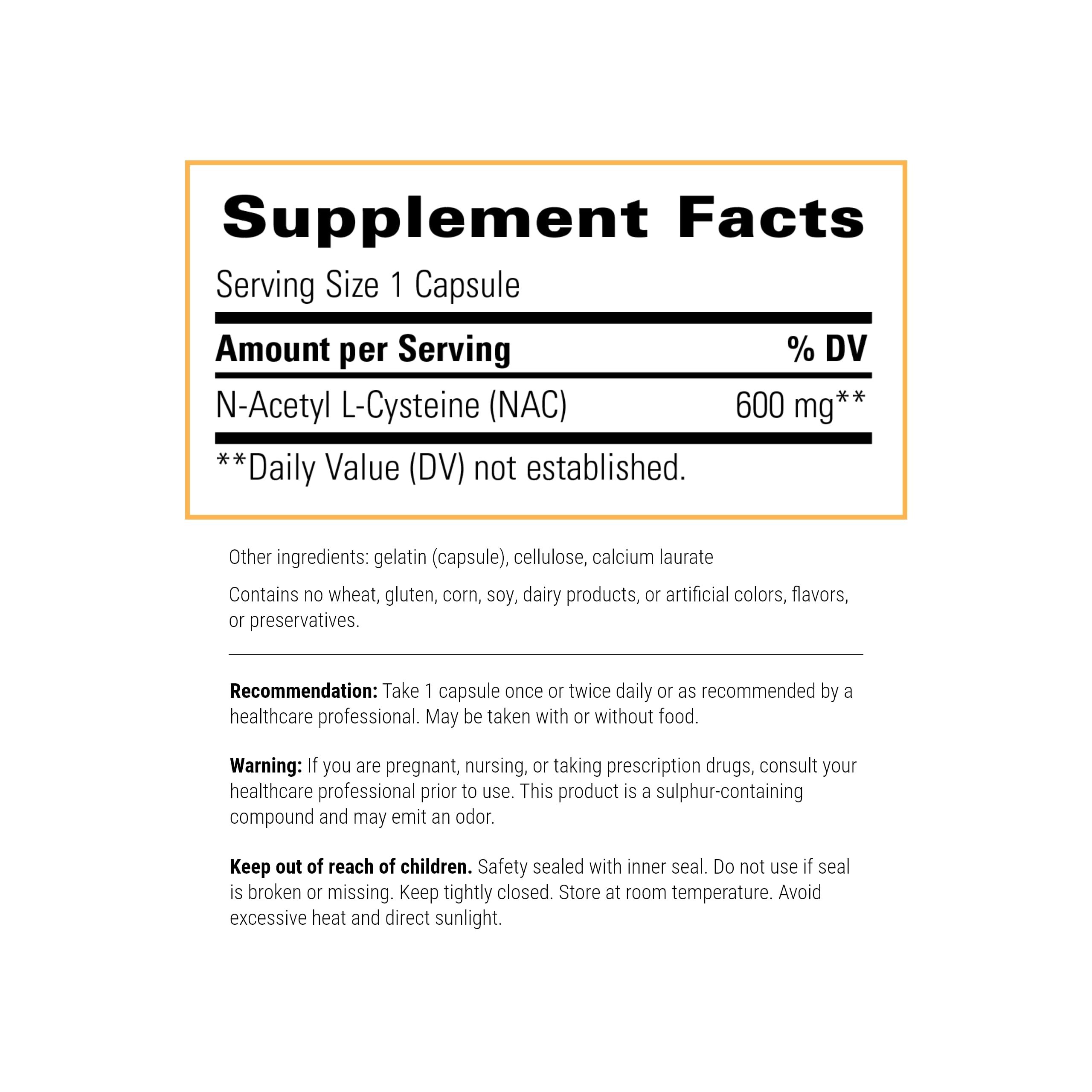 Integrative Therapeutics NAC - Supports Healthy Respiratory & Lung Function* - Supports Production of Glutathione* - 60 Capsules