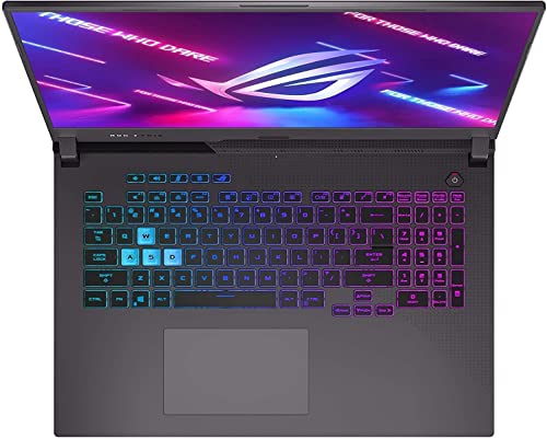 Newest ASUS ROG Strix G17 Gaming Laptop 17.3” FHD 144HZ IPS, AMD 8-Core Ryzen 7 4800H (>i7-10750H), 16GB RAM, 512GB SSD, NVIDIA GeForce RTX 3060, RGB Backlit Keyboard, Wifi6 Win10 + CUE Accessories