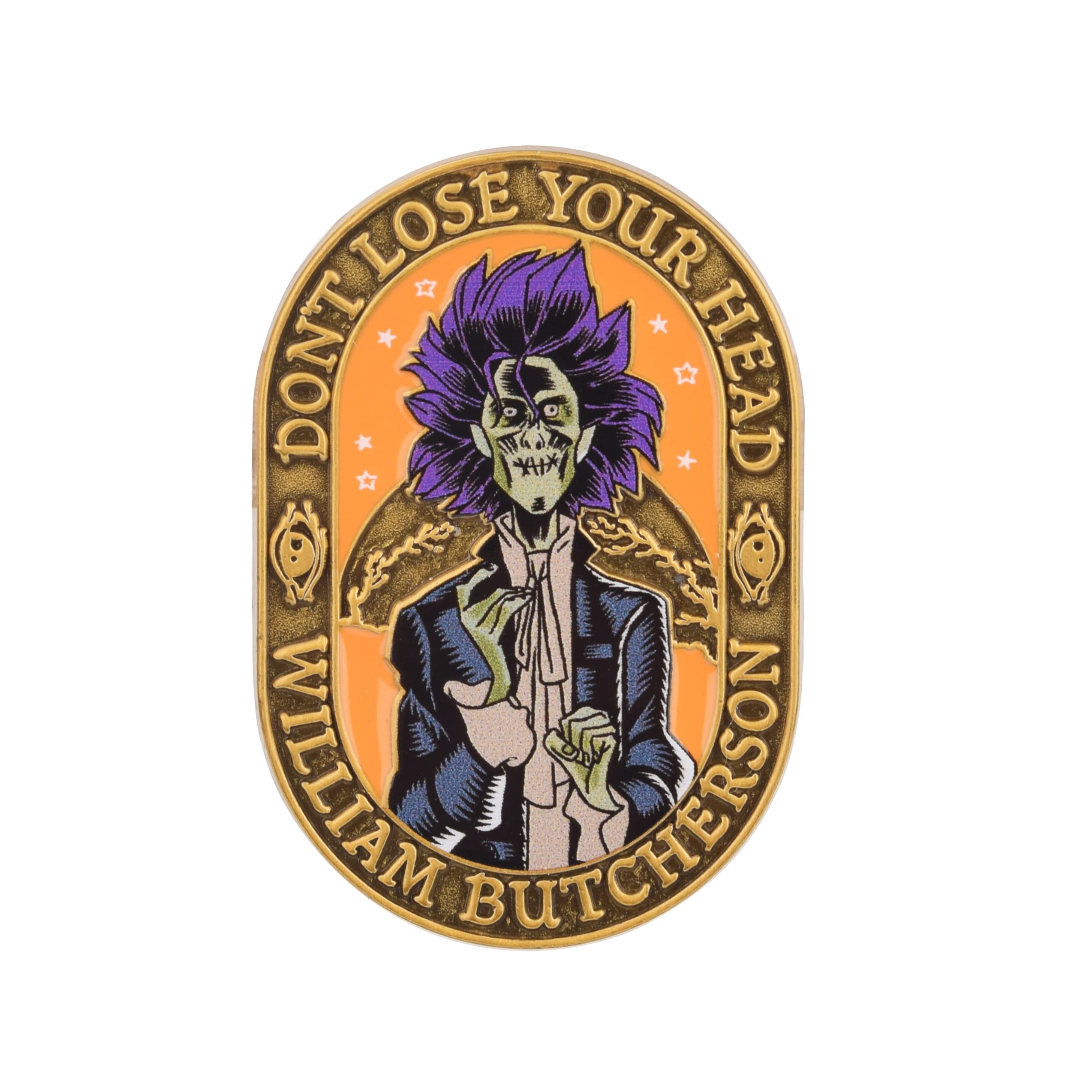 Disney Enamel Pin Set, Hocus Pocus Themed Jewelry, Pack of 4 Pieces, 1.75β, Limited Edition Collectors Pins with Three Sanderson Sisters and Billy Butcherson, Amazon Exclusive