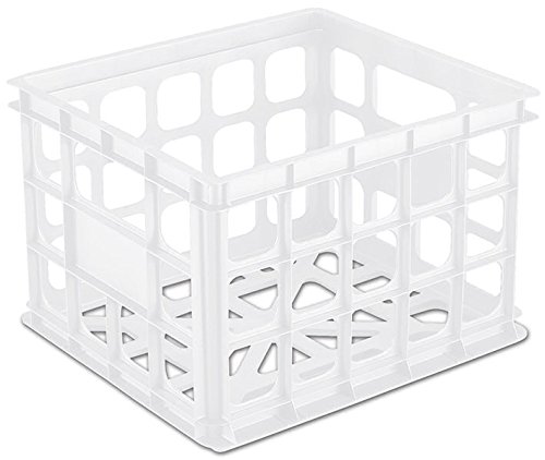 Sterilite 16928006 Storage Crate White6