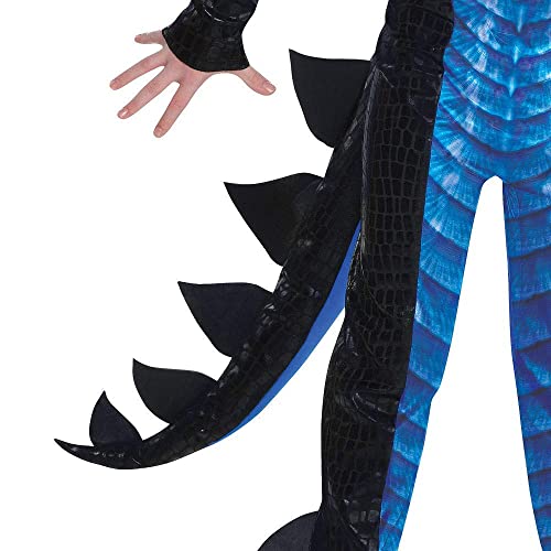 amscan Beastly Blue Dragon Costume - Boys Large 12-14, 1 Pc