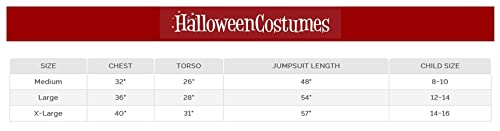 amscan Beastly Blue Dragon Costume - Boys Large 12-14, 1 Pc