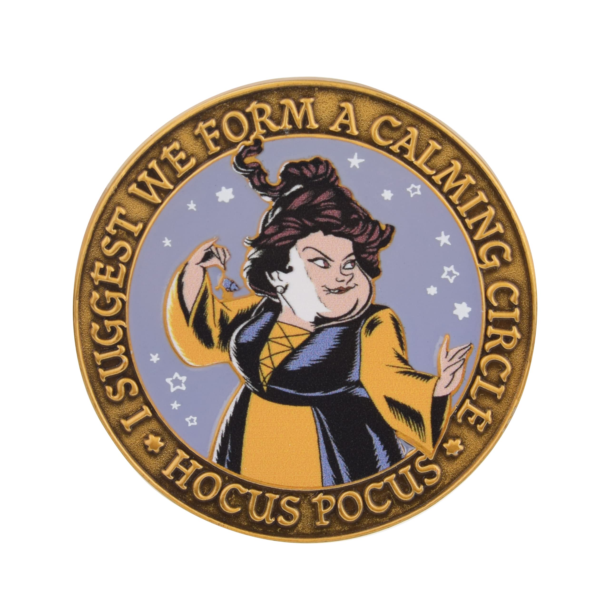 Disney Enamel Pin Set, Hocus Pocus Themed Jewelry, Pack of 4 Pieces, 1.75β, Limited Edition Collectors Pins with Three Sanderson Sisters and Billy Butcherson, Amazon Exclusive