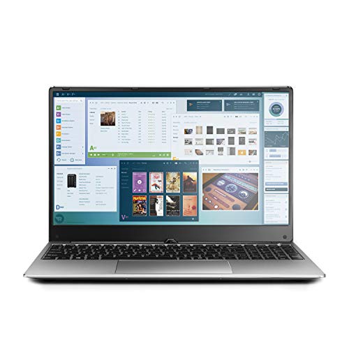 Broage 15.6" 1920x1080 FHD IPS Display Laptop Computer, Intel Quad-Core i7-8550U up to 4.0GHZ, 8GB RAM, 1TB SSD, Webcam, USB 3.0, Bluetooth, 5G WiFi, Backlit Keyboard, Silver, Windows 10 Home