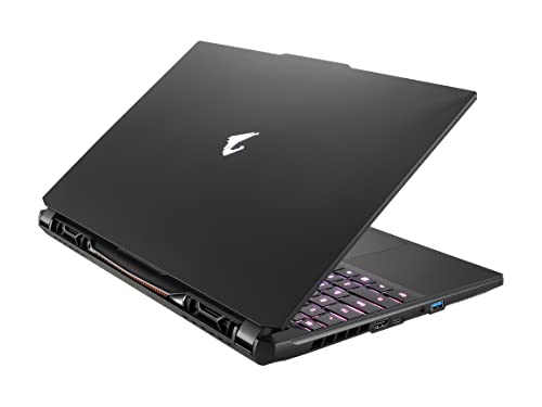 GIGABYTE AORUS 15 XE5 (15.6" QHD 165Hz, Intel 12th Gen i7-12700H, 32GB RAM, 1TB PCIe SSD, GeForce RTX 3070Ti) Thin Bezel IPS Gaming Laptop, Thunderbolt 4, RGB Backlit, IST Cable, Win 11 Home