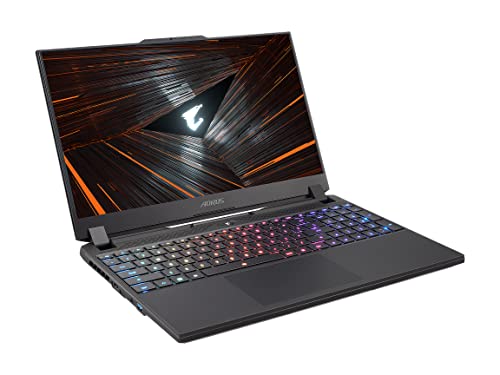 GIGABYTE AORUS 15 XE5 (15.6" QHD 165Hz, Intel 12th Gen i7-12700H, 32GB RAM, 1TB PCIe SSD, GeForce RTX 3070Ti) Thin Bezel IPS Gaming Laptop, Thunderbolt 4, RGB Backlit, IST Cable, Win 11 Home