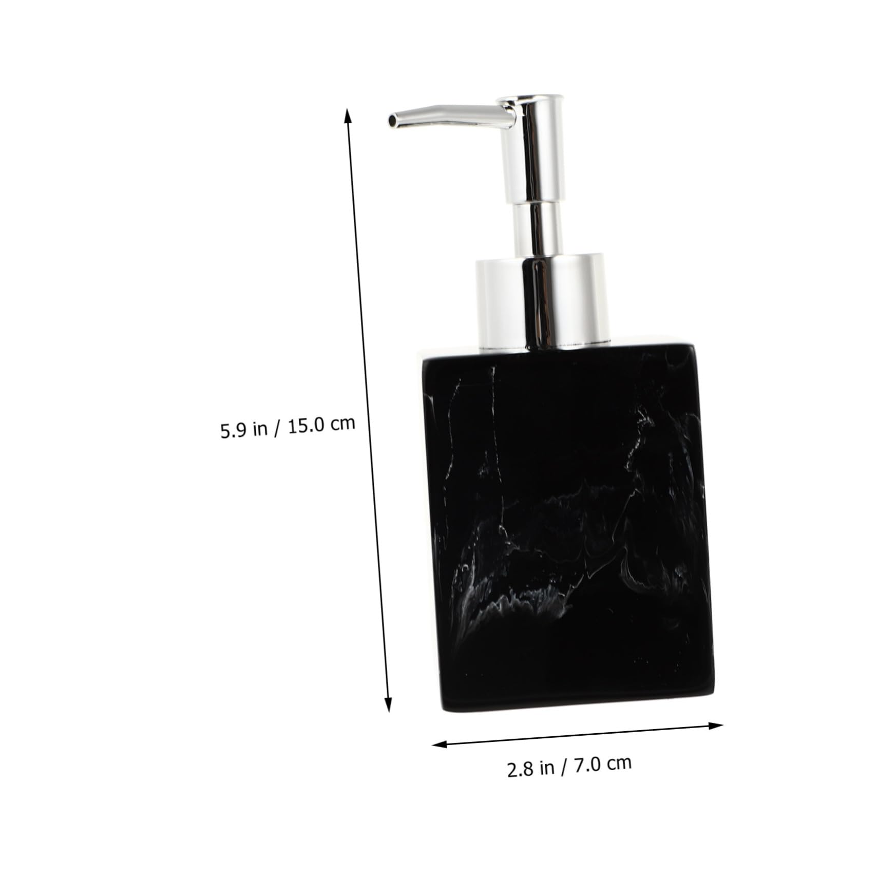 LIFKICH Bottled Shower Gel Bottle Marble Soap Dispenser Makeup Sample Bottles Soap Pump Bottle Lotion Soap Dispenser Foam Pump Bottle Storage Bottle Resin Soap Bottle Simple