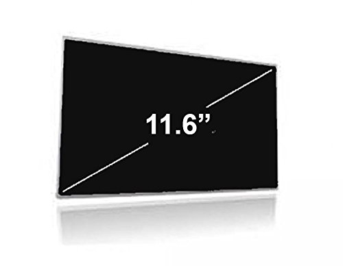 Fullcom New 11.6 inch Screen Compatible with N116BGE-EA2 REV.C4 40 pins Replacement Screen 5D10M57333 Flex 11 6-11IGM 81A7
