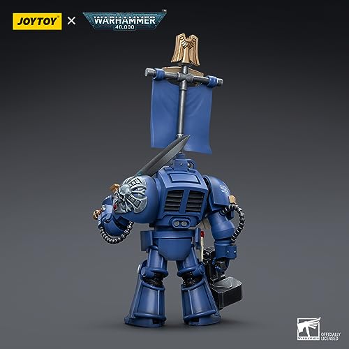 JoyToy Warhammer 40K 1/18 Action Figure Mecha Joy Toy Model Toys Ultramarines Terminators Sergeant Bellan