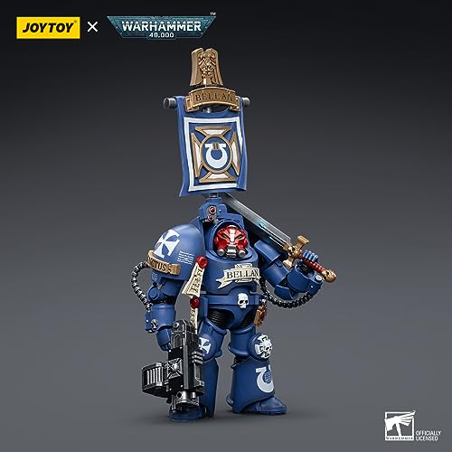 JoyToy Warhammer 40K 1/18 Action Figure Mecha Joy Toy Model Toys Ultramarines Terminators Sergeant Bellan