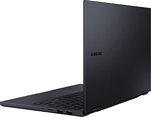 SAMSUNG Galaxy Book Flex2 Alpha 2-in-1 13 Laptop 13.3" FHD QLED 400nits Touchscreen 11th Gen Intel Quad-Core i7-1165G7 16GB RAM 512GB SSD Iris Xe Graphics Fingerprint Backlit Dolby USB-C Win11Pro