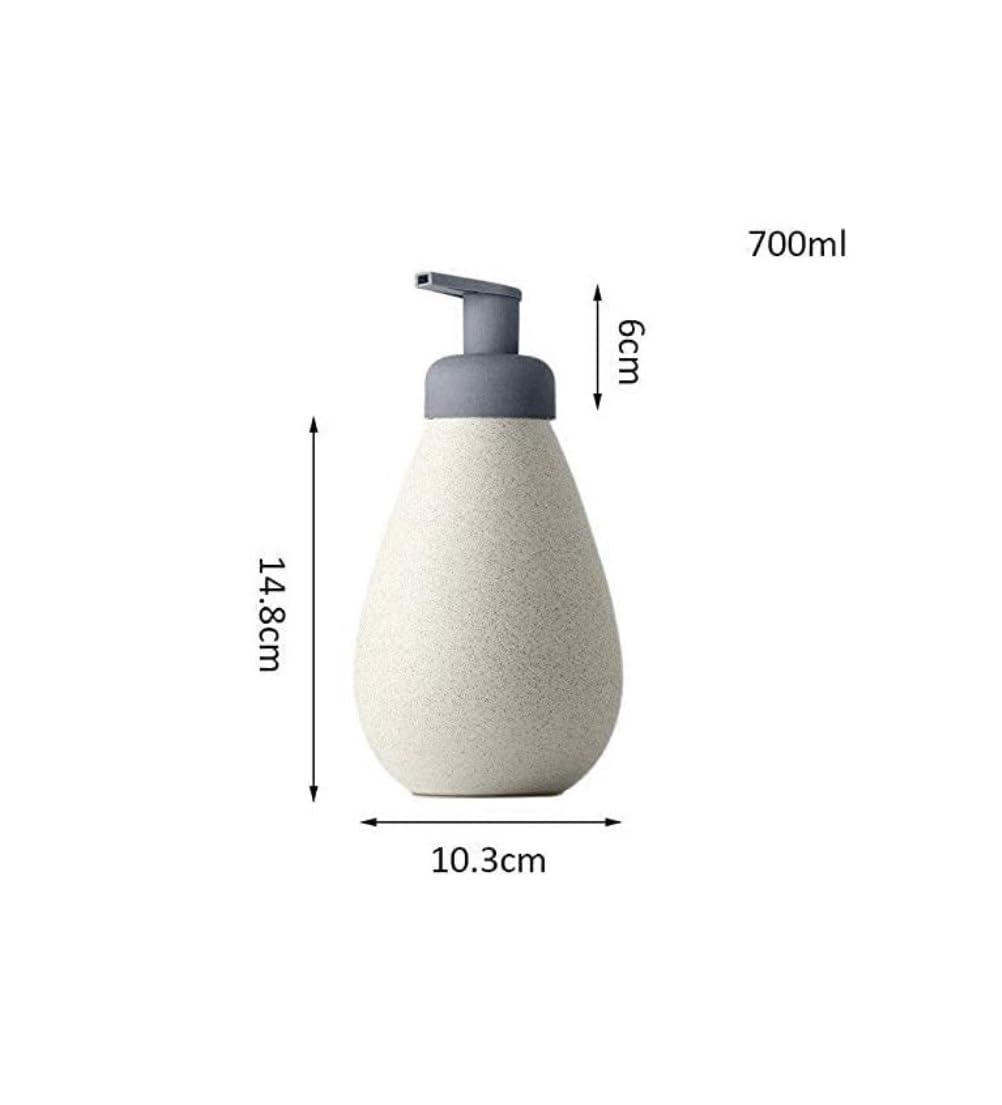 Soap Dispenser Soap Dispenser Bathroom Accessories Hotel Decor,Hand sanitizer Bottle Lotion Dispenser Pump Foaming Hand Ceramics Soap Bottles