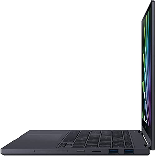 SAMSUNG Galaxy Book Flex2 Alpha 2-in-1 13 Laptop 13.3" FHD QLED 400nits Touchscreen 11th Gen Intel Quad-Core i7-1165G7 16GB RAM 512GB SSD Iris Xe Graphics Fingerprint Backlit Dolby USB-C Win11Pro