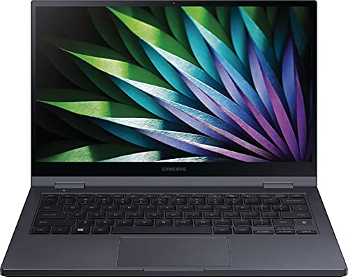 SAMSUNG Galaxy Book Flex2 Alpha 2-in-1 13 Laptop 13.3" FHD QLED 400nits Touchscreen 11th Gen Intel Quad-Core i7-1165G7 16GB RAM 512GB SSD Iris Xe Graphics Fingerprint Backlit Dolby USB-C Win11Pro