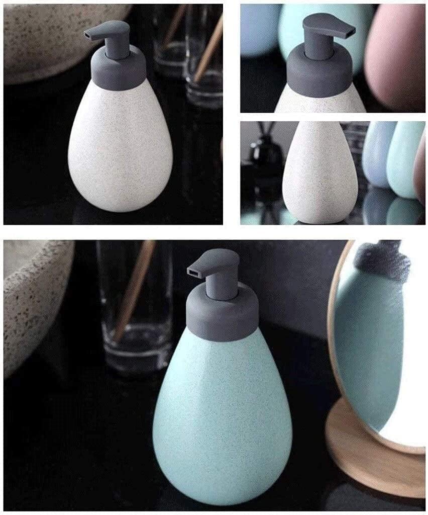 Soap Dispenser Soap Dispenser Bathroom Accessories Hotel Decor,Hand sanitizer Bottle Lotion Dispenser Pump Foaming Hand Ceramics Soap Bottles