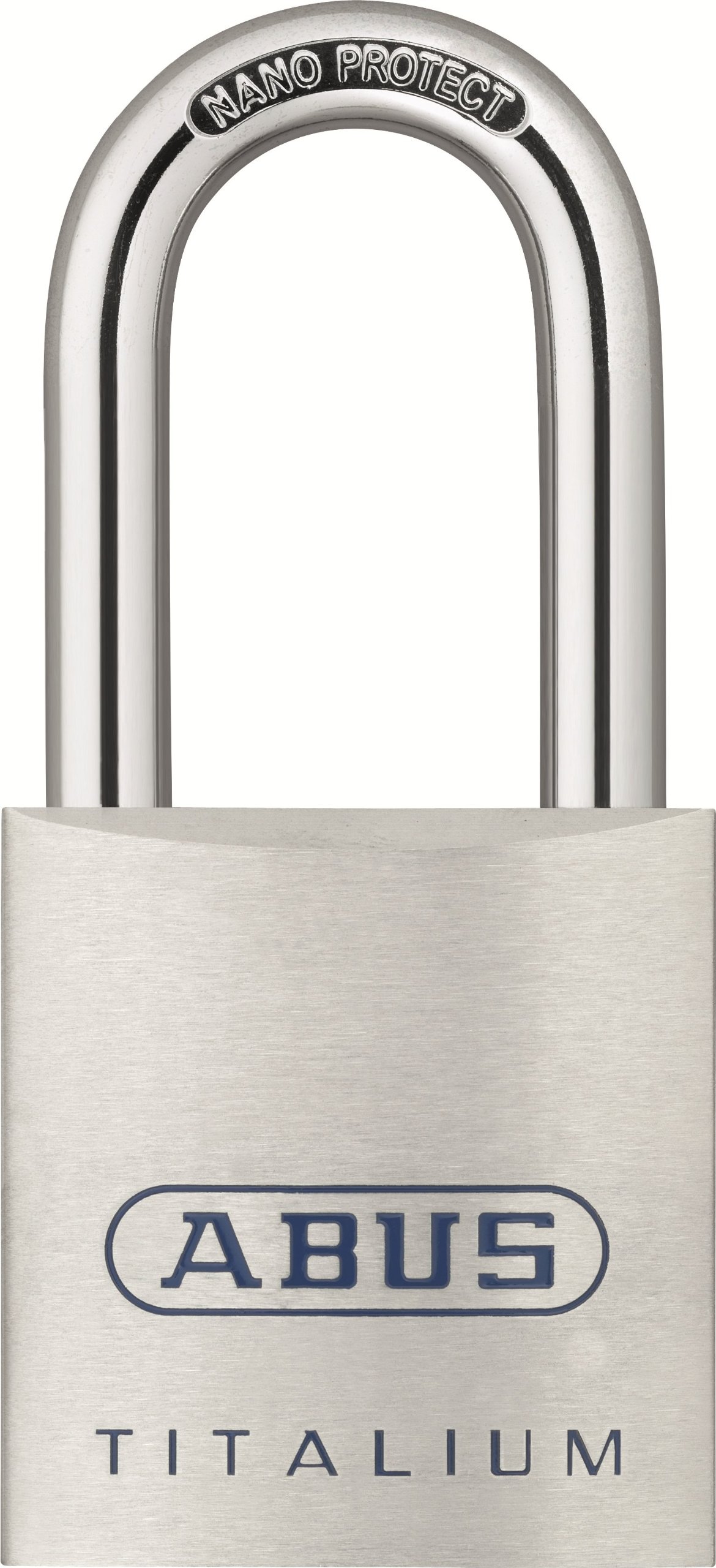 ABUS 80TI/40 Titalium™ Aluminum Alloy Padlock Keyed Different- Long Nano Protect Steel Shackle (1-1/2")