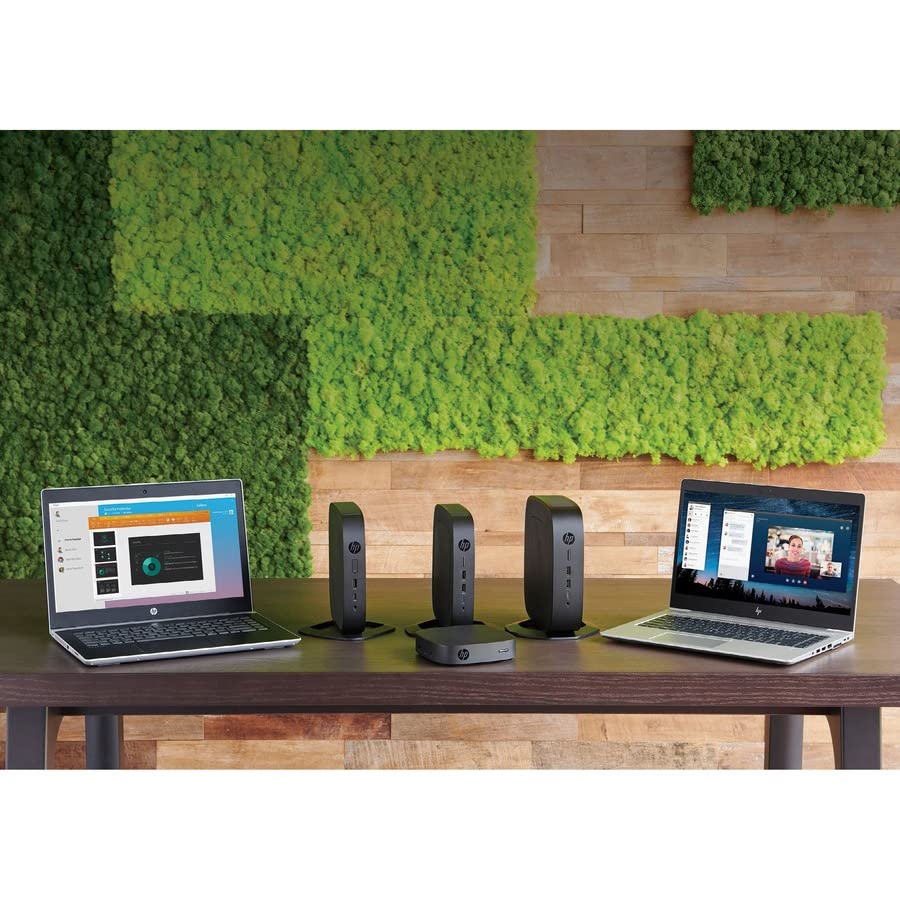 HP t640 Thin ClientAMD Ryzen R1505G Dual-core (2 Core) 2.40 GHz - TAA Compliant - 8 GB RAM DDR4 SDRAM - 16 GB Flash - AMD Radeon Vega 3 Graphics - Gigabit Ethernet ThinPro 64-bit - DisplayPort -